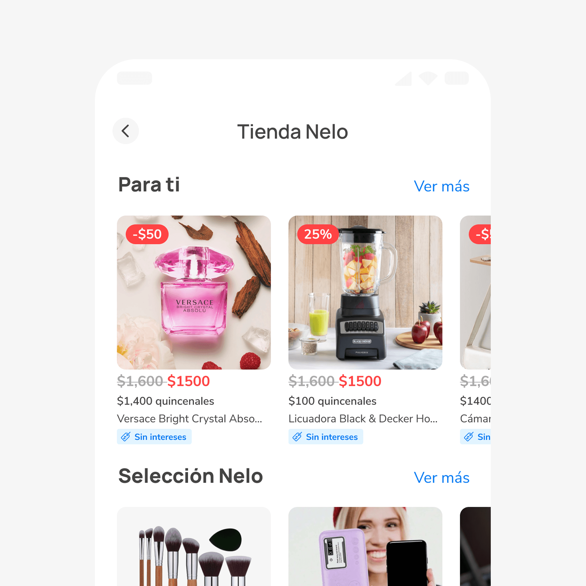 Nelo Mexico | Credit to buy everything in bi-weekly installments